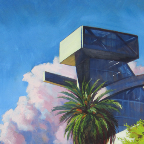 Urban Landscape Oil Paintings by Timothee de Place