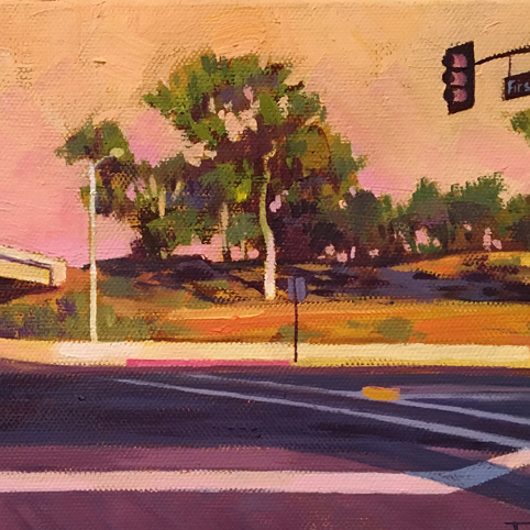 Urban Landscape Oil Paintings by Timothee de Place