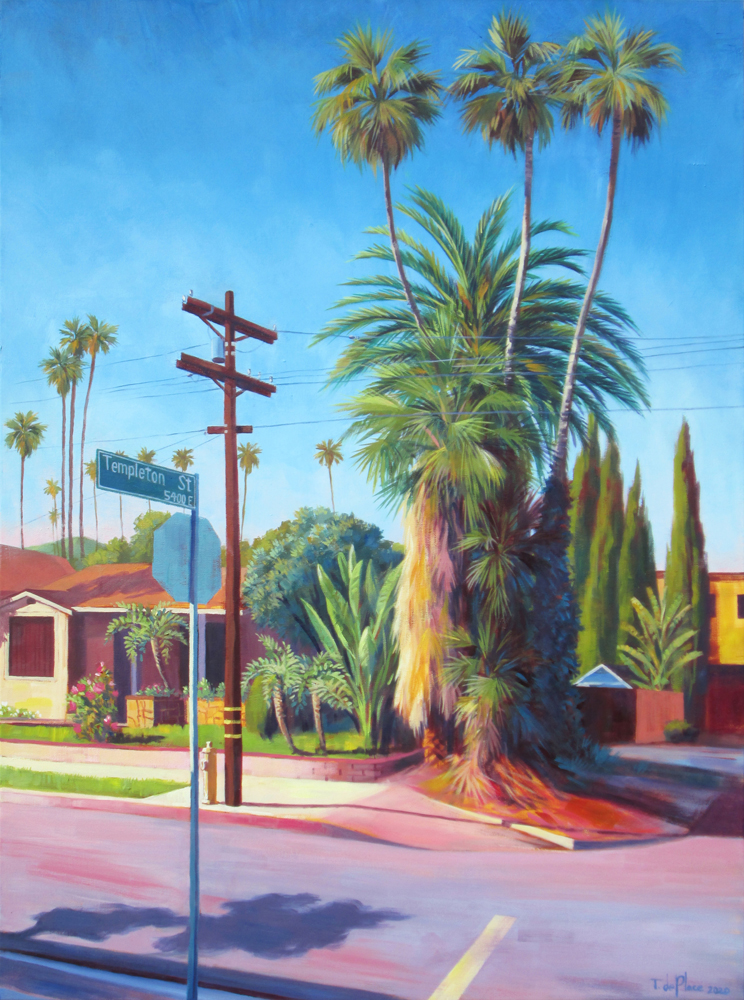 Urban Landscape Oil Paintings by Timothee de Place