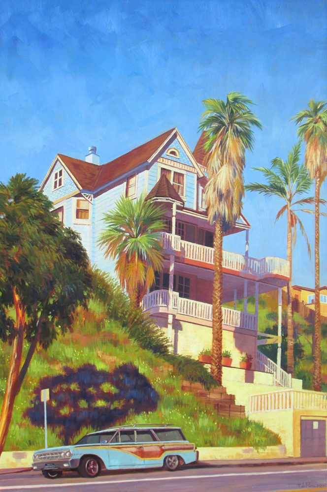 Urban Landscape Oil Paintings by Timothee de Place